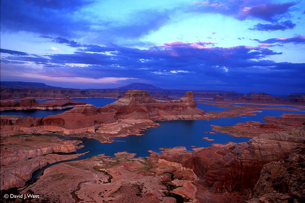 Sunset At Lake Powell Padre Bay, Lake Powell, UT Ken Duncan